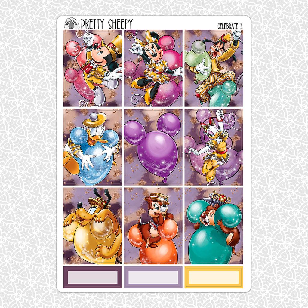 Celebrate Weekly Planner Stickers Collection – Pretty Sheepy