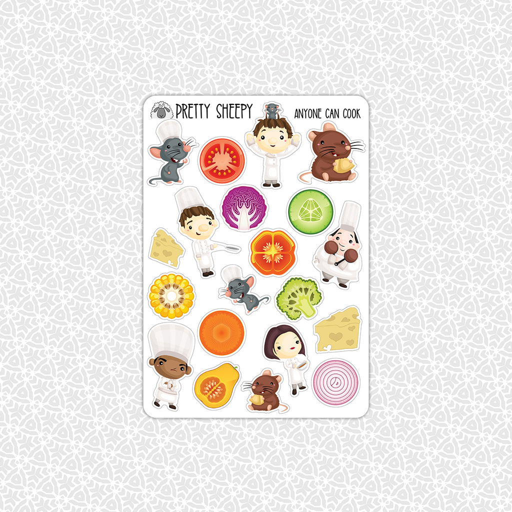 Anyone Can Cook Stickers – Pretty Sheepy