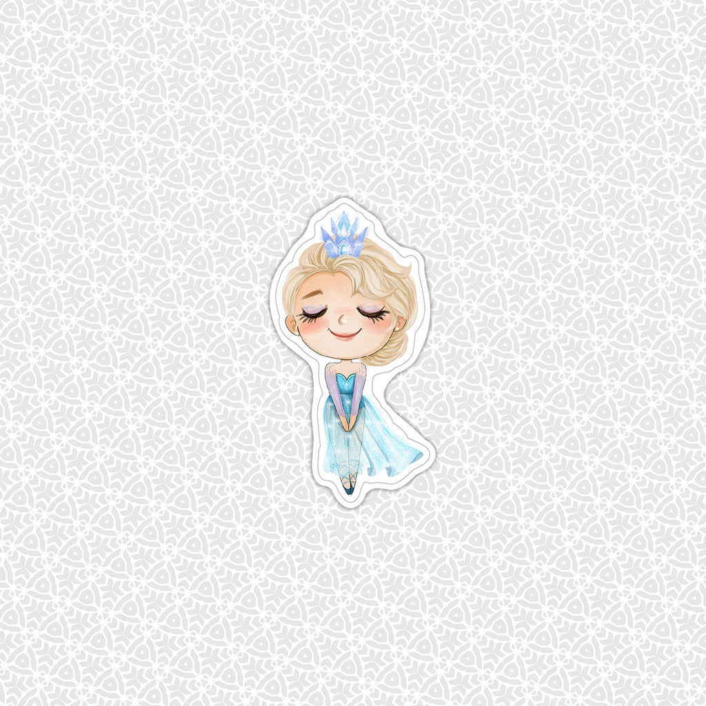 Ballerina Elsa Easy Peel Premium Vinyl Die Cut Sticker – Pretty Sheepy