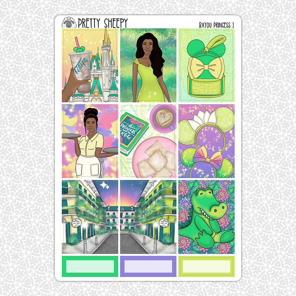 Bayou Princess Weekly Planner Stickers Collection – Pretty Sheepy