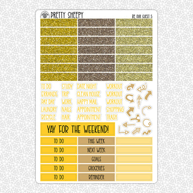Be Our Guest Planner Stickers Collection – Pretty Sheepy