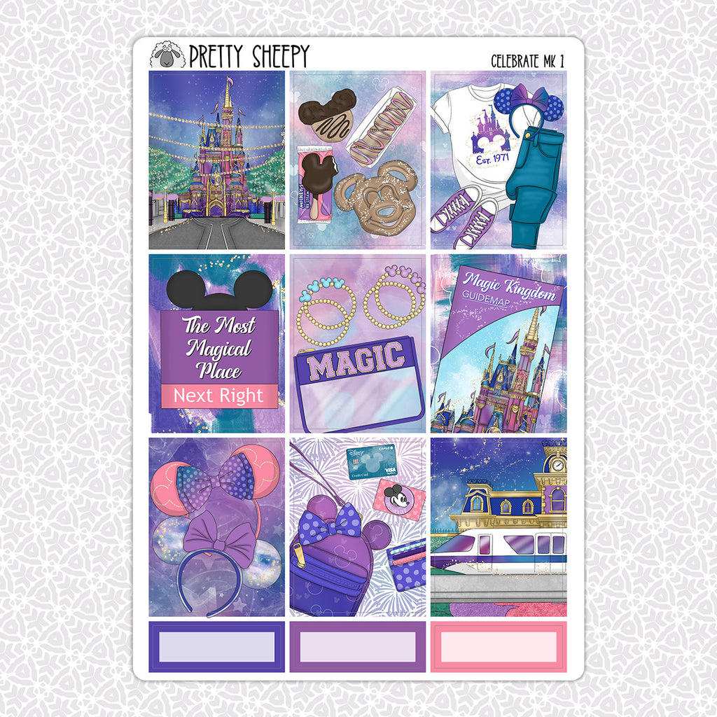 Celebrate MK Weekly Planner Stickers Collection – Pretty Sheepy