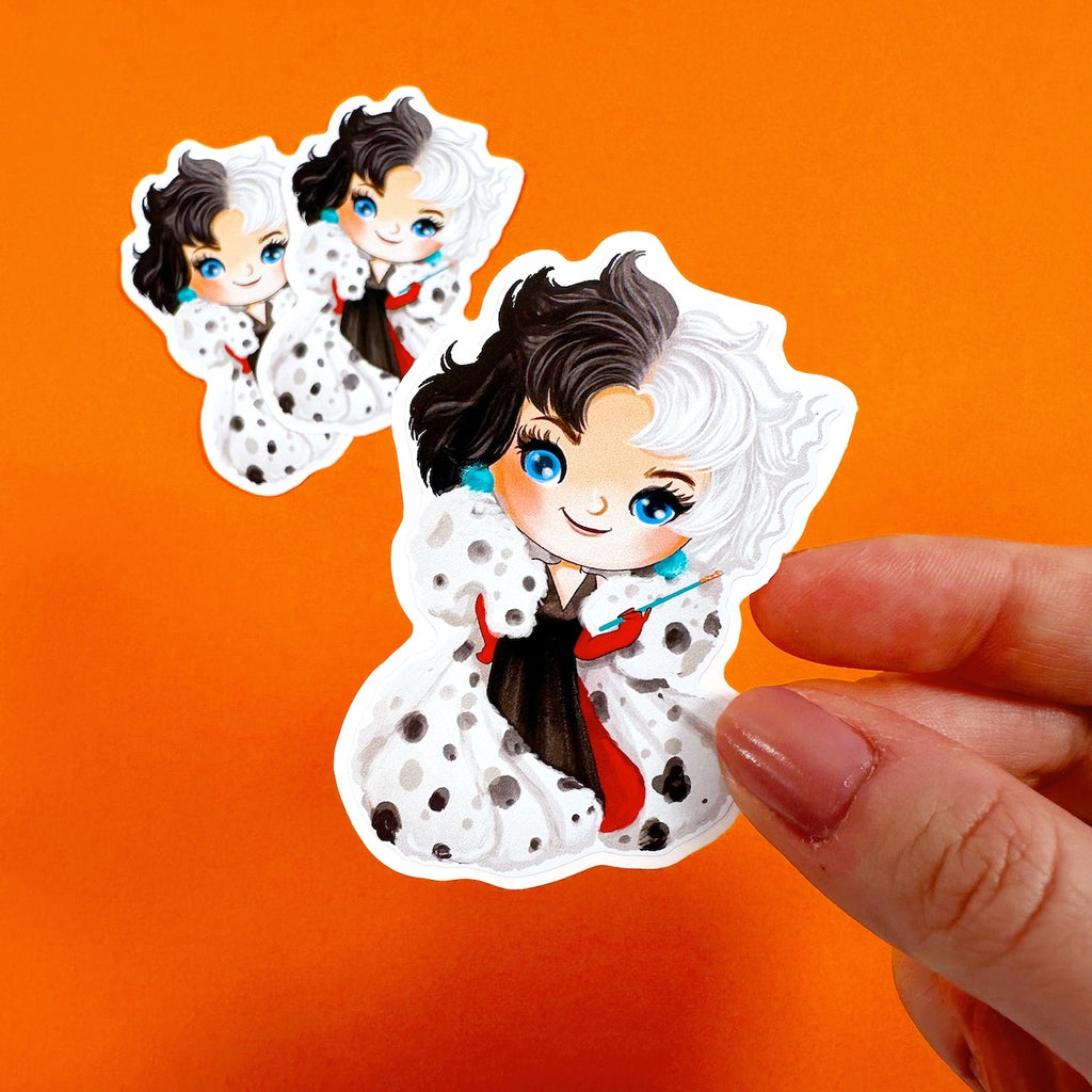 Cruel Villain Sticker Easy Peel Premium Vinyl Die Cut Sticker – Pretty ...