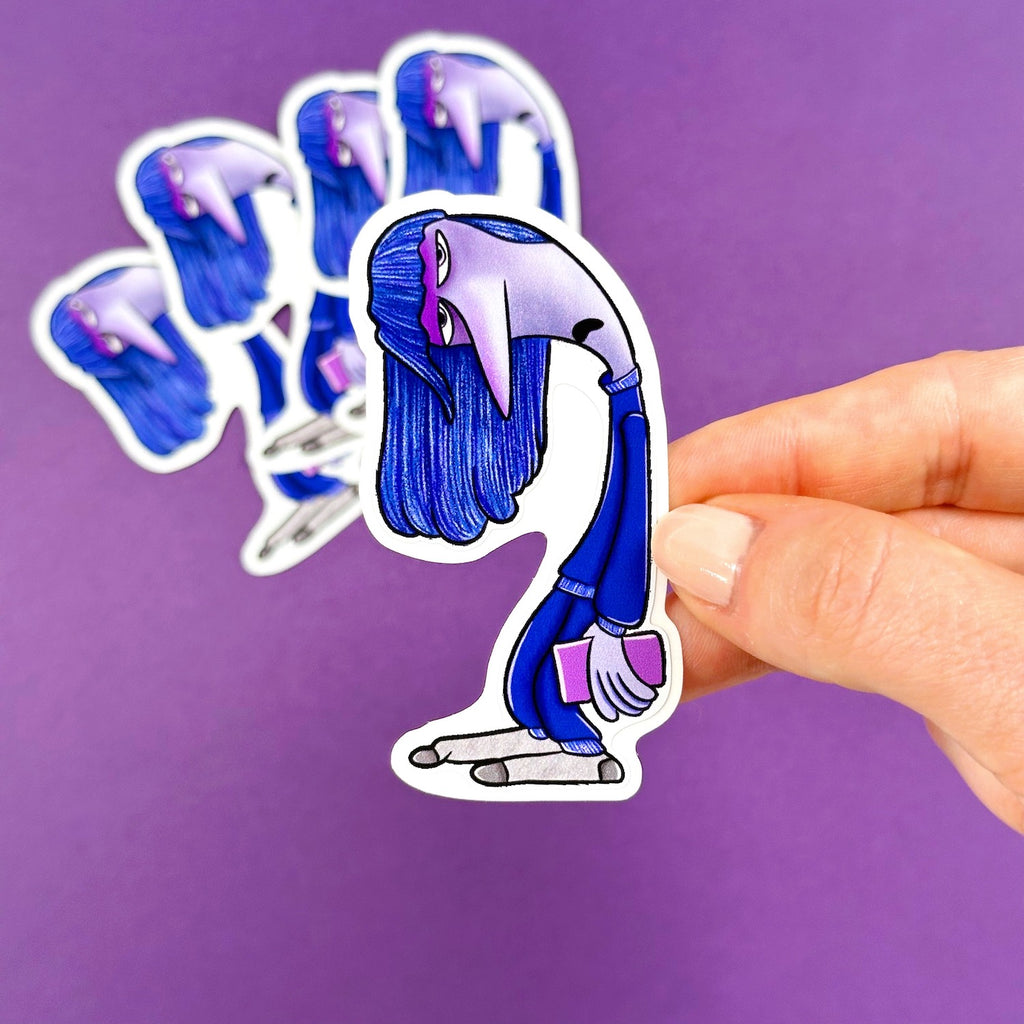 Ennui Easy Peel Premium Vinyl Die Cut Sticker – Pretty Sheepy