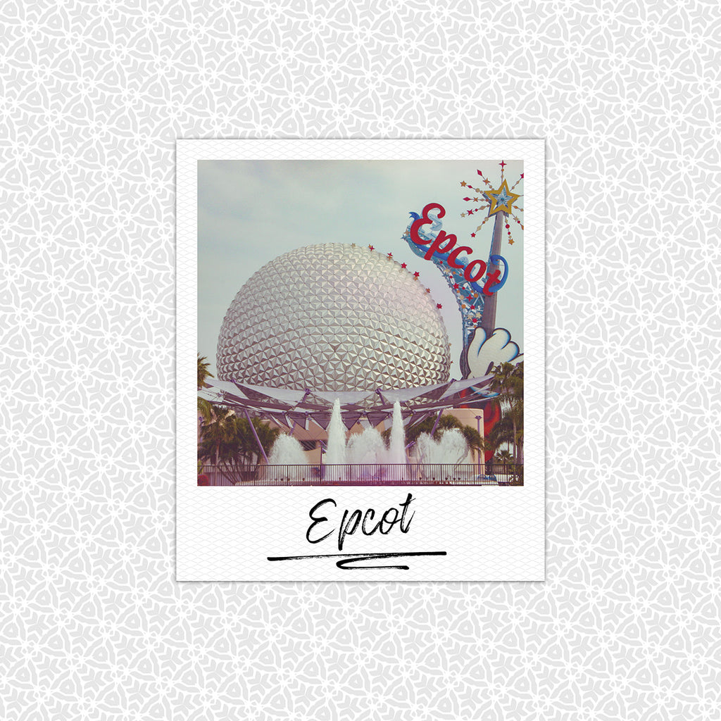 Epcot Classic Photo Easy Peel Premium Vinyl Die Cut Sticker – Pretty Sheepy