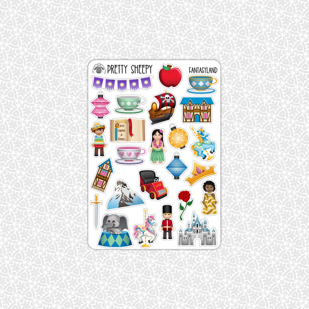 Fantasyland Weekly Planner Stickers Collection – Pretty Sheepy