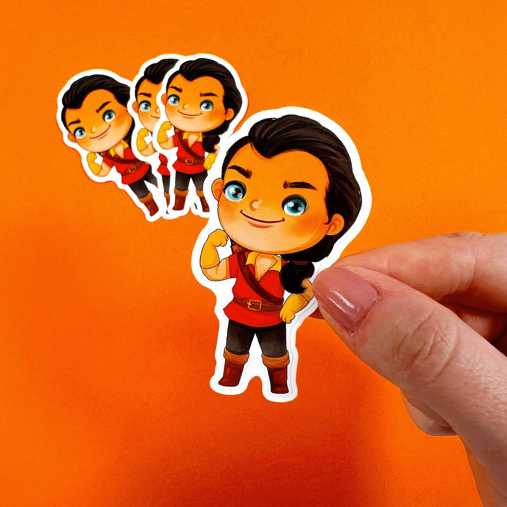 Manly Villain Sticker Easy Peel Premium Vinyl Die Cut Sticker – Pretty ...