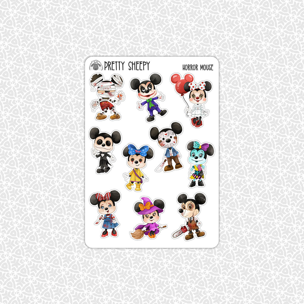 Horror Mouse Stickers – Pretty Sheepy