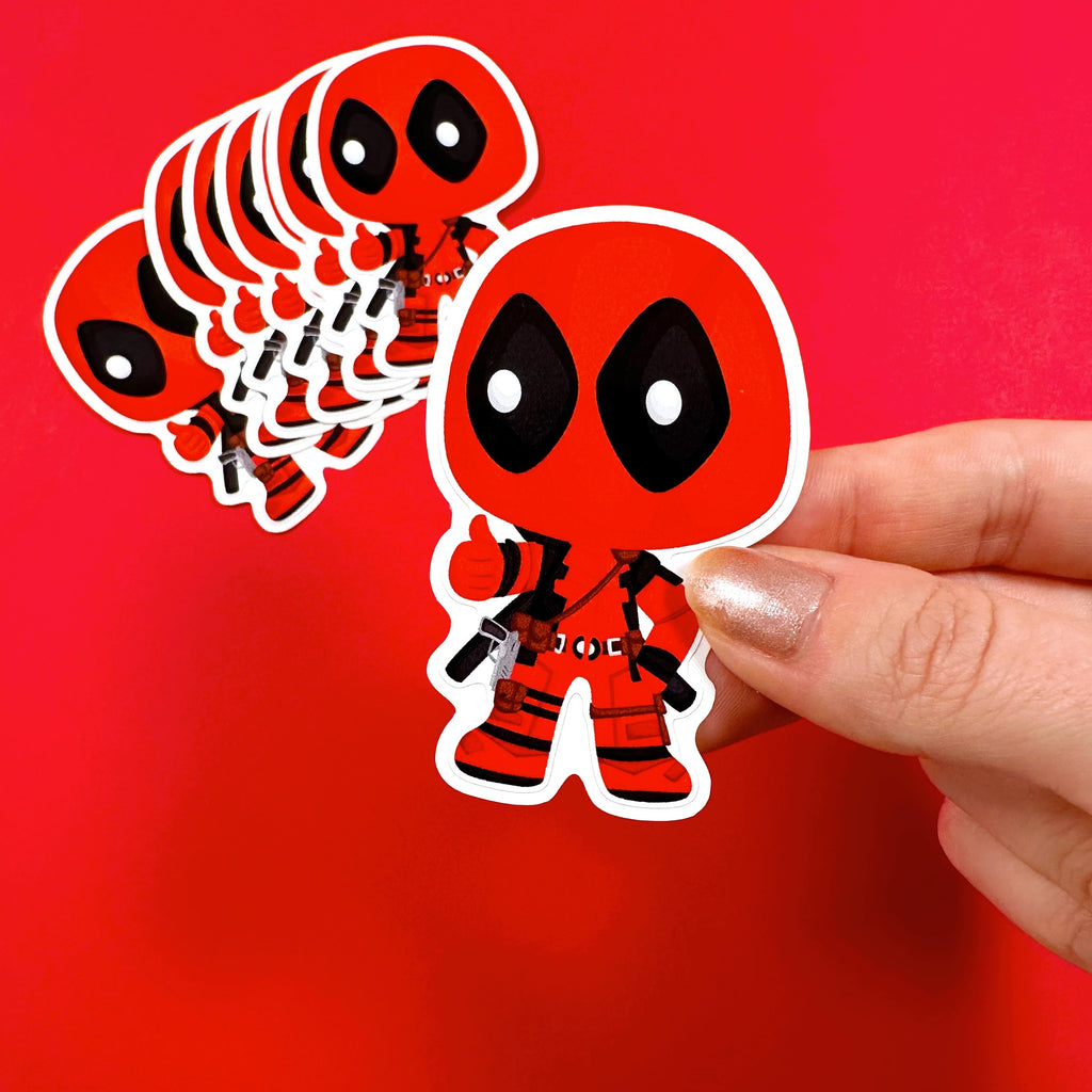Dead Hero Easy Peel Premium Vinyl Die Cut Sticker – Pretty Sheepy