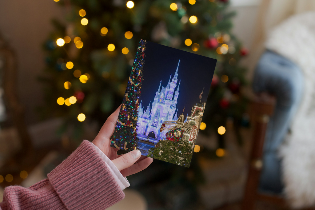 Christmas Castle Digital Photo Download – Pretty Sheepy
