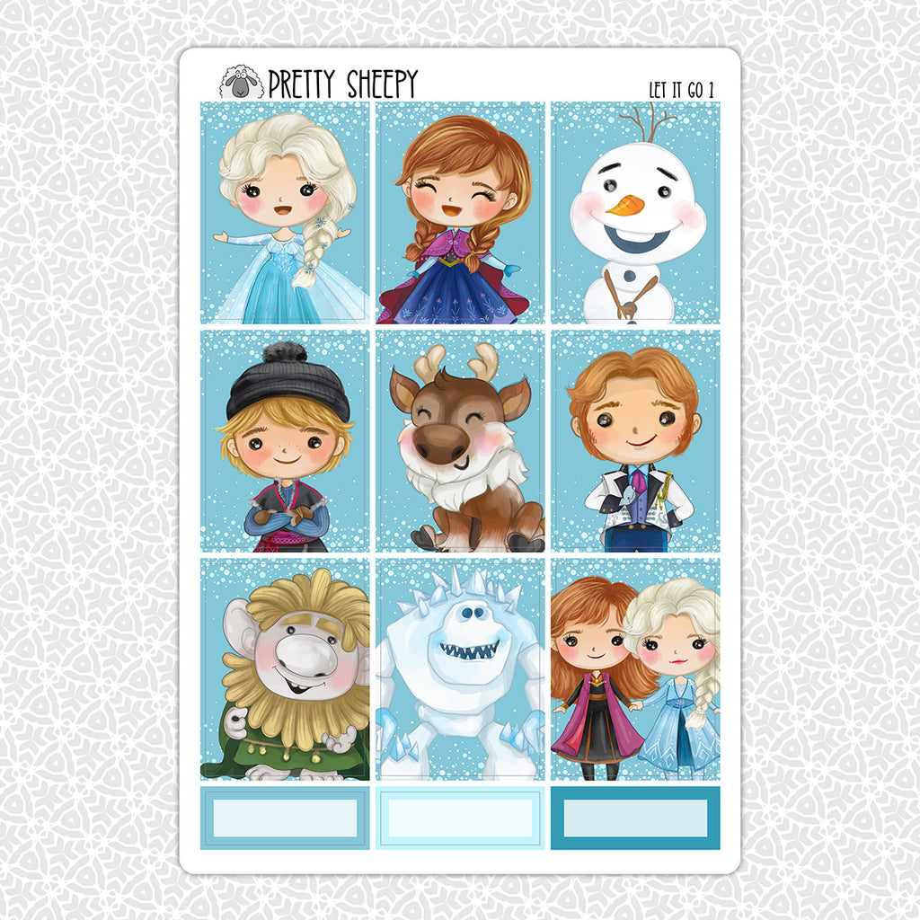 Let it Go Weekly Planner Stickers Collection – Pretty Sheepy