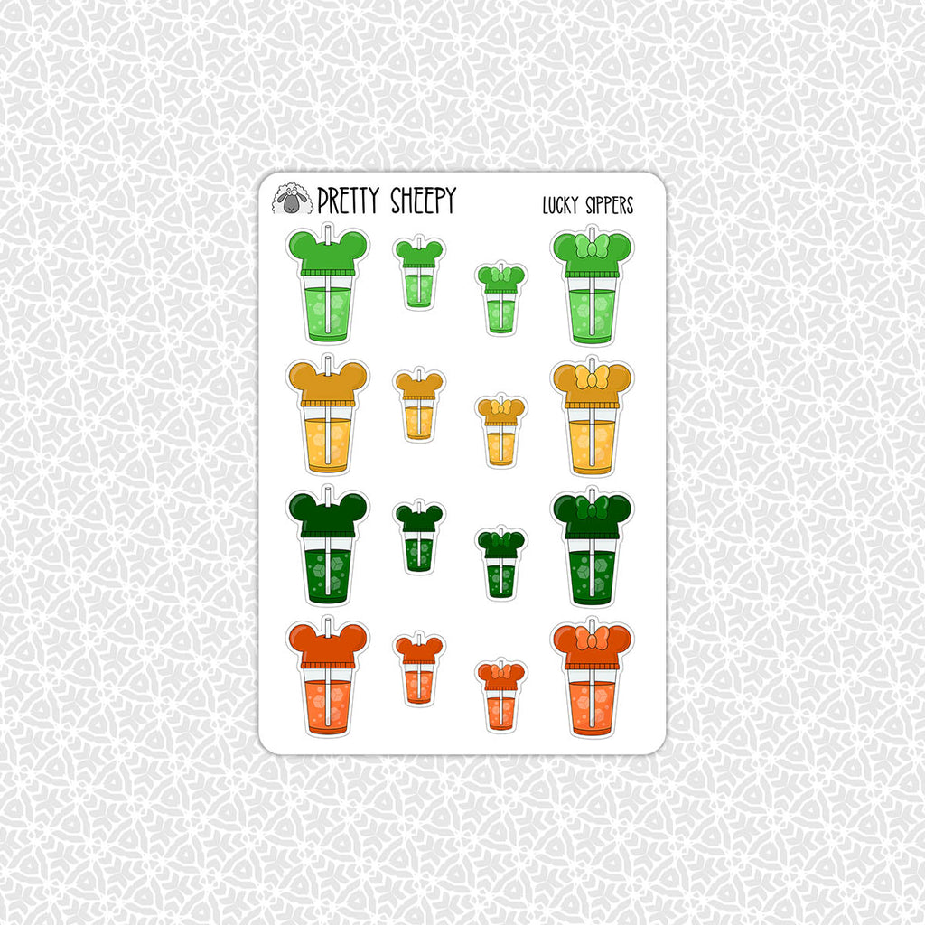 Lucky Sippers Stickers – Pretty Sheepy