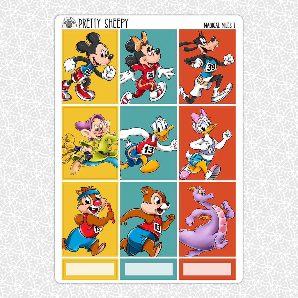 Magical Miles Weekly Planner Stickers Collection – Pretty Sheepy
