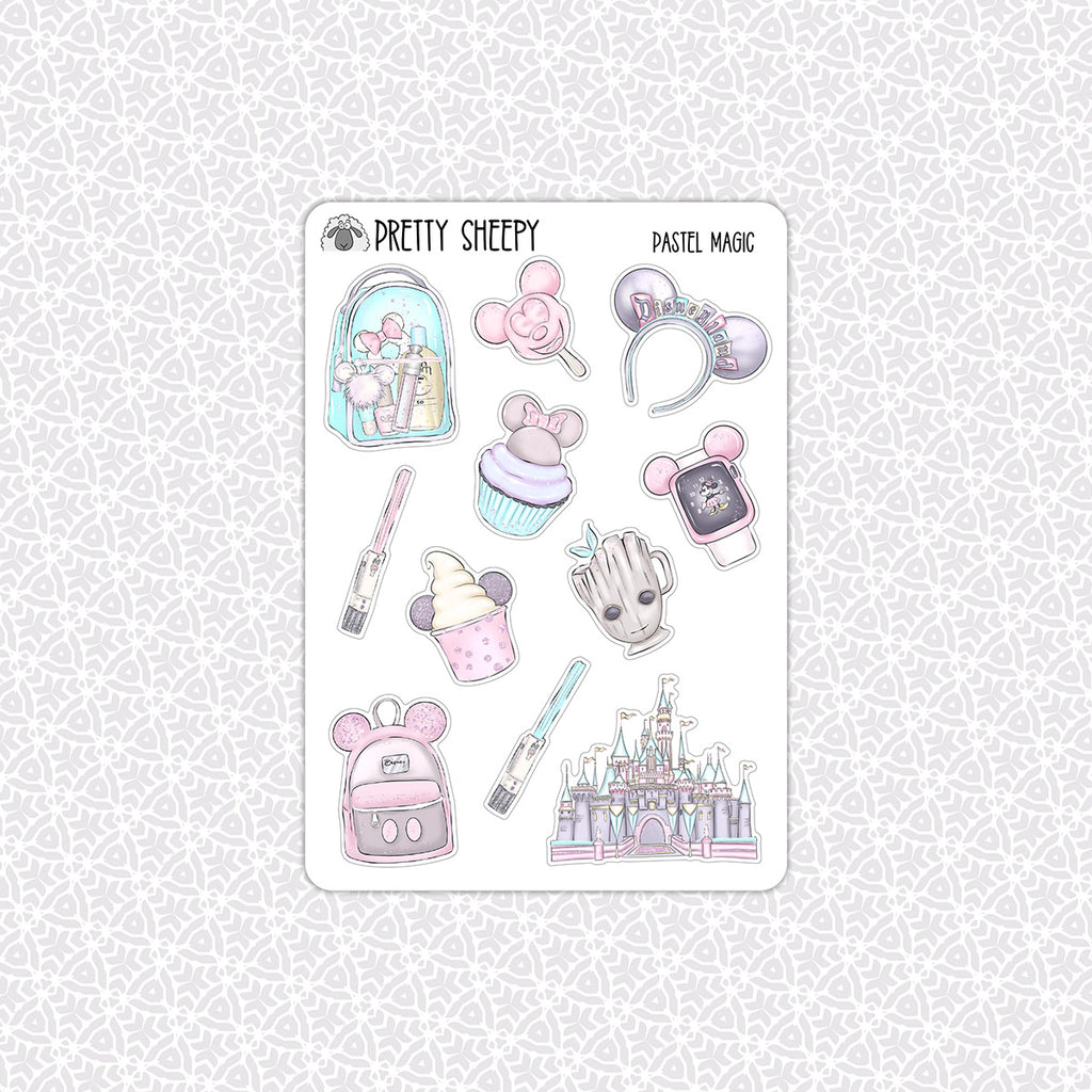 Pastel Magic Stickers – Pretty Sheepy