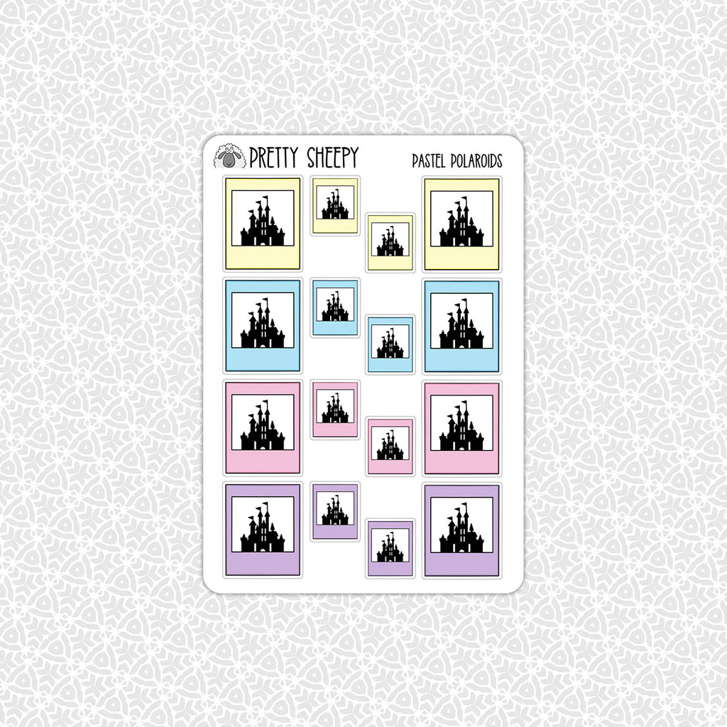 Pastel Polaroids Stickers – Pretty Sheepy