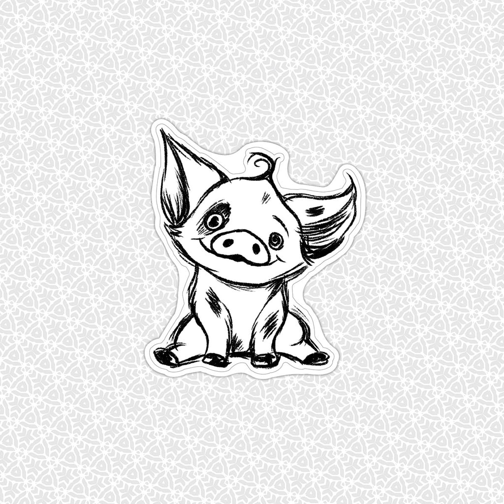 Pua Tattoo Easy Peel Premium Vinyl Die Cut Sticker – Pretty Sheepy