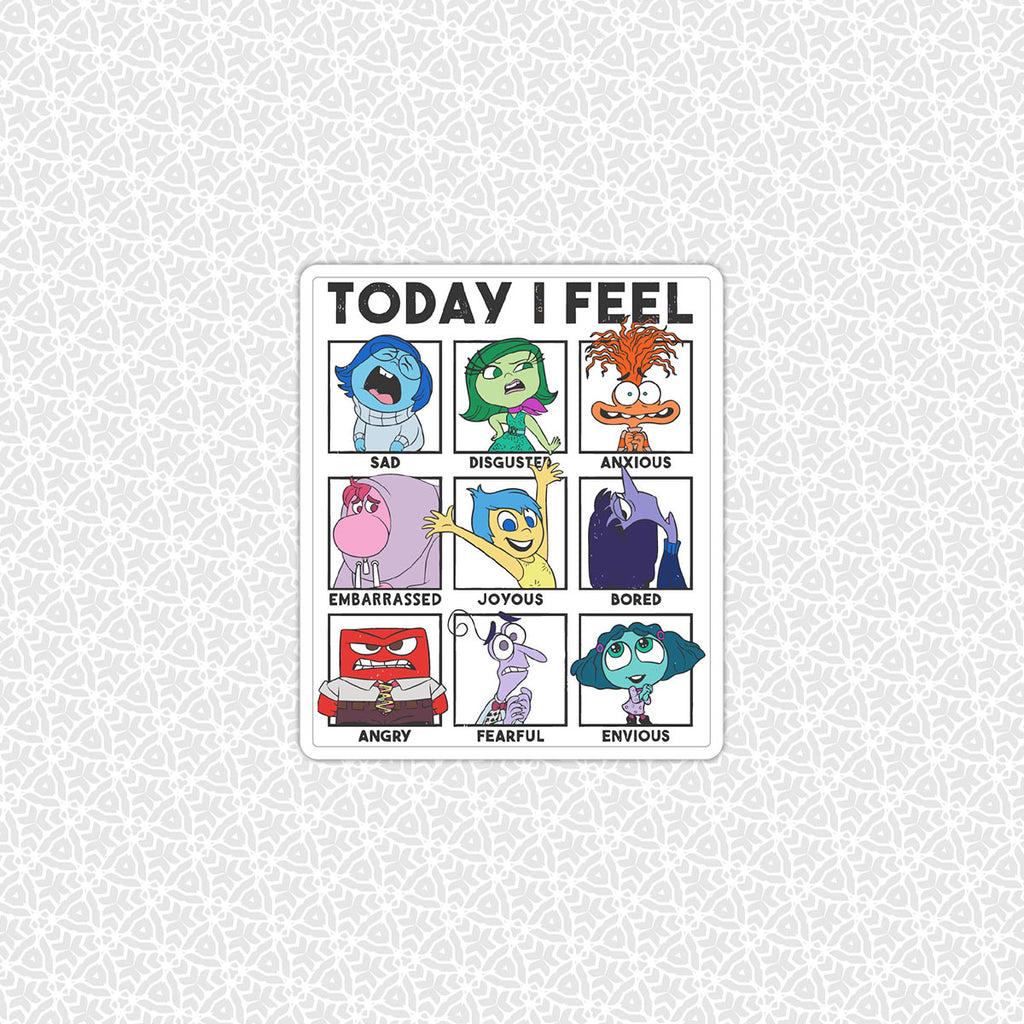 Today I Feel Easy Peel Premium Vinyl Die Cut Sticker – Pretty Sheepy