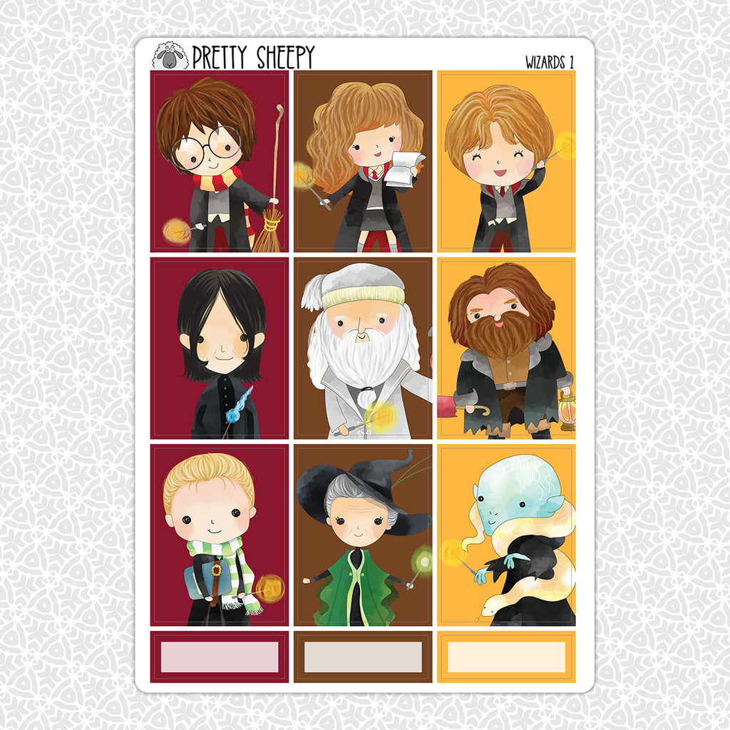 Wizards Weekly Planner Stickers Collection – Pretty Sheepy